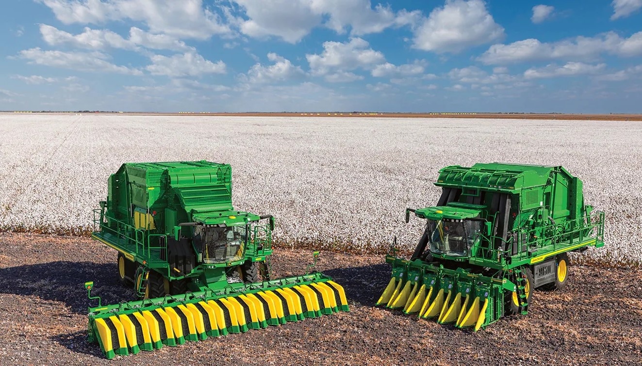 John Deere introduces new cotton pickers and strippers - World Agritech