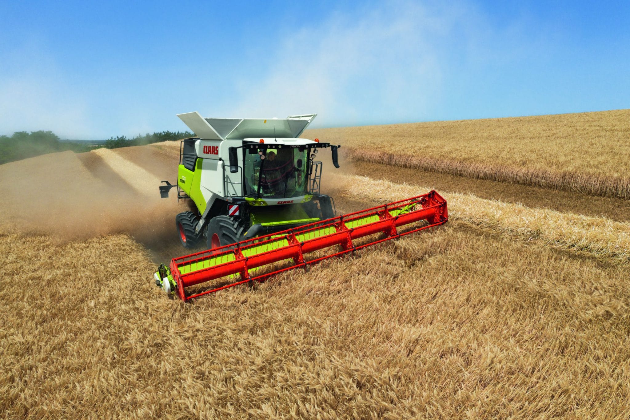 Claas unveils Trion combine harvester series - World Agritech