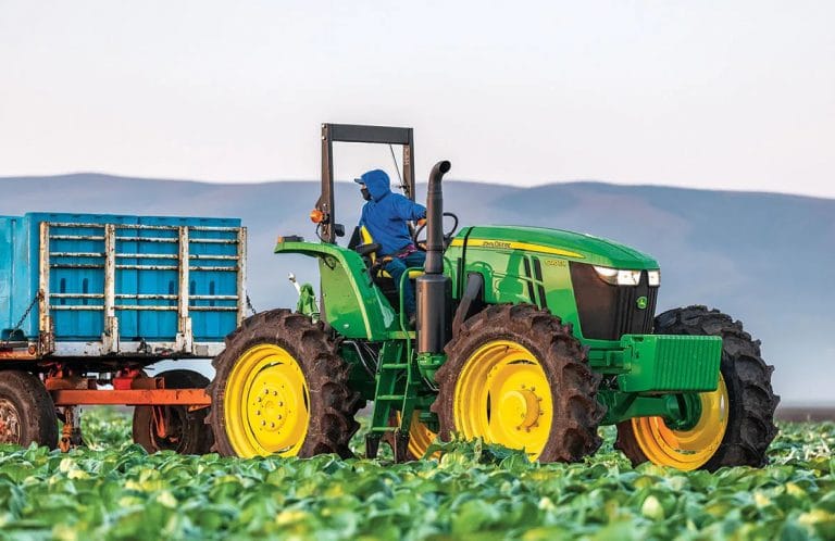 John Deere goes up height - World Agritech