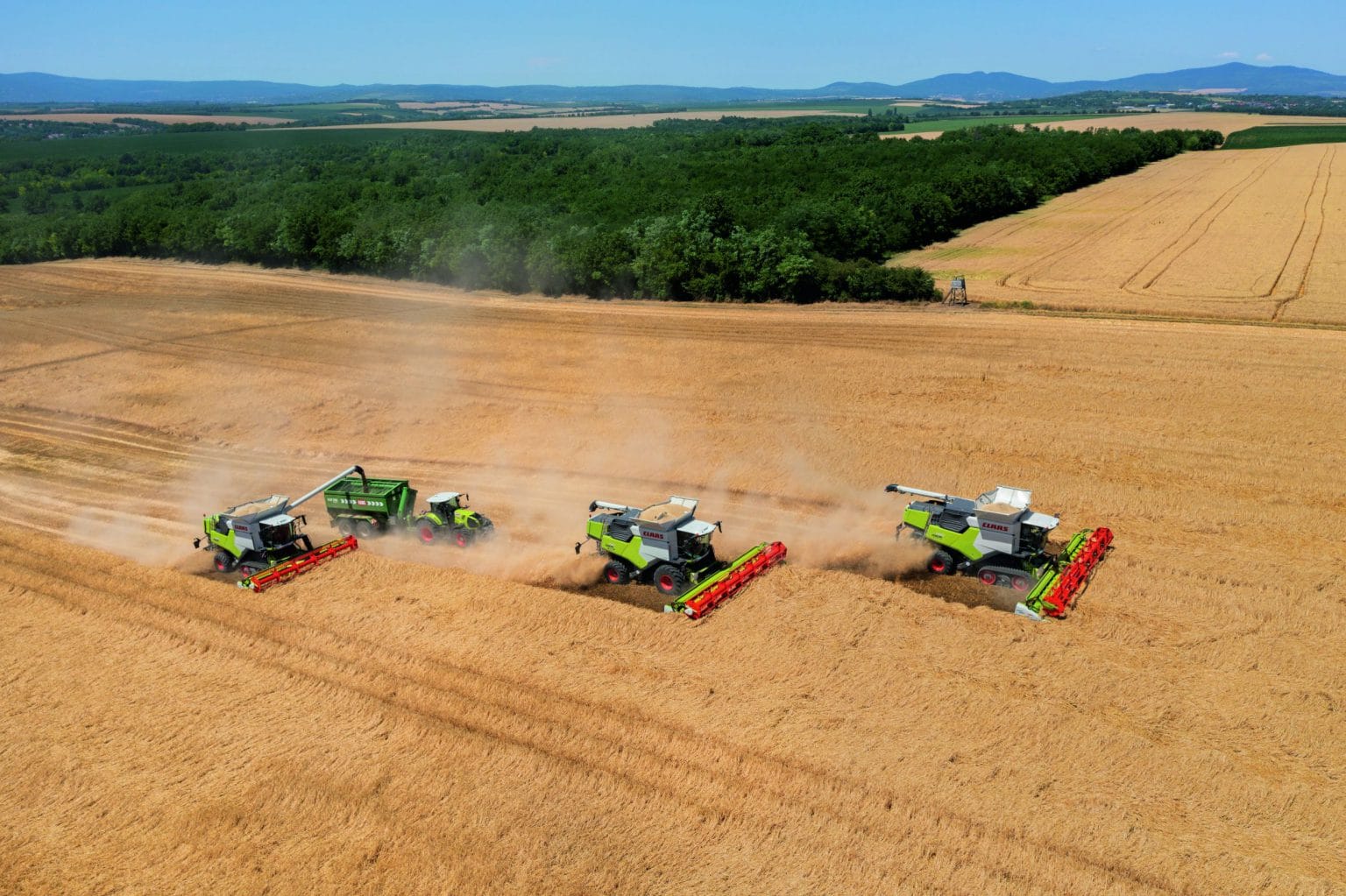 Claas unveils Trion combine harvester series - World Agritech