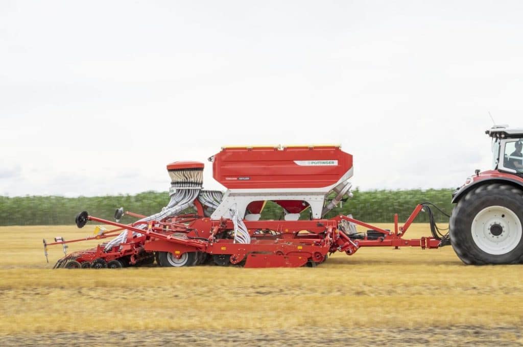 Precision sowing with Pöttinger’s new Terrasem - World Agritech