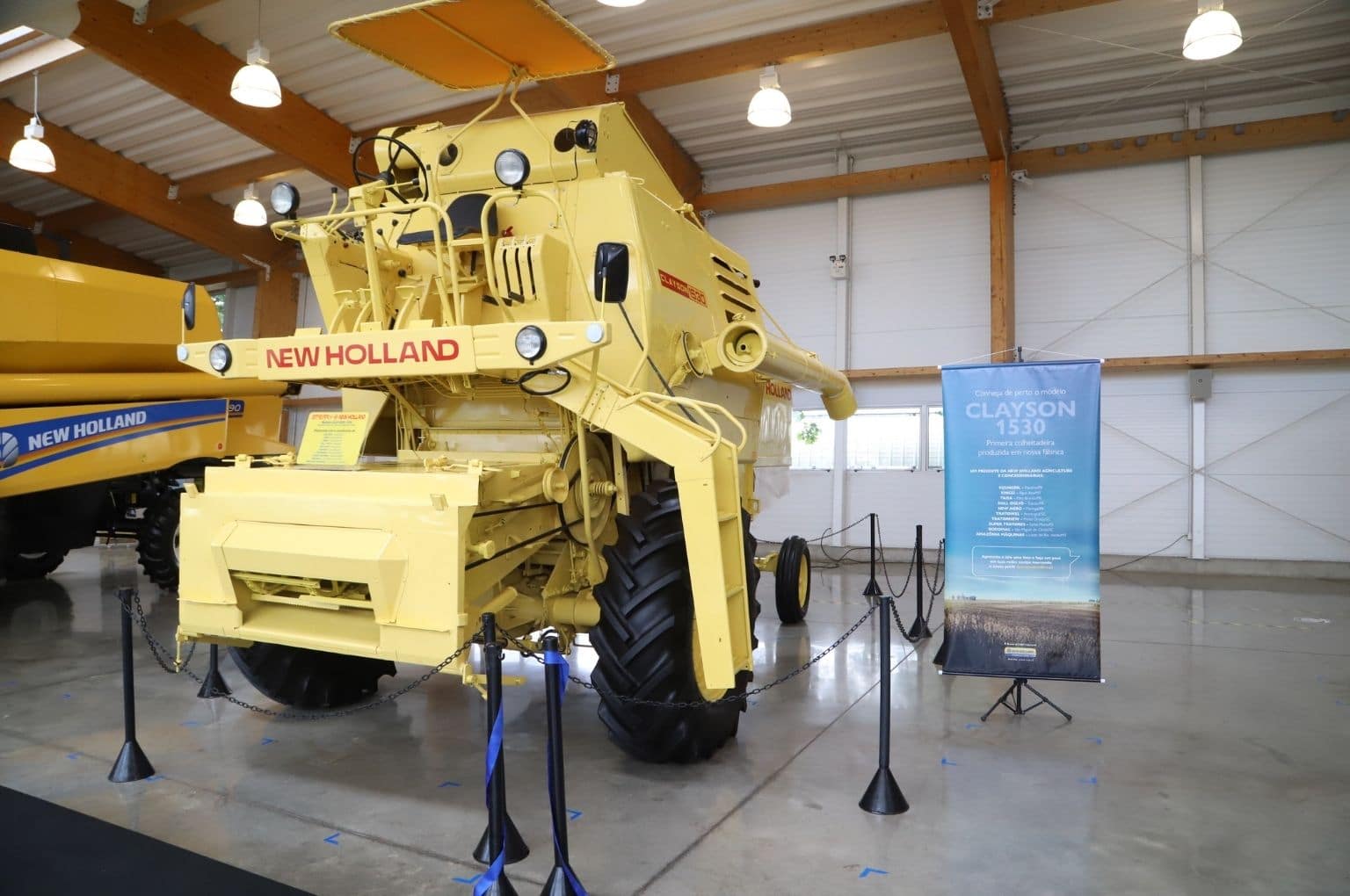 New Holland Brazil restores Clayson 1530 combine - World Agritech