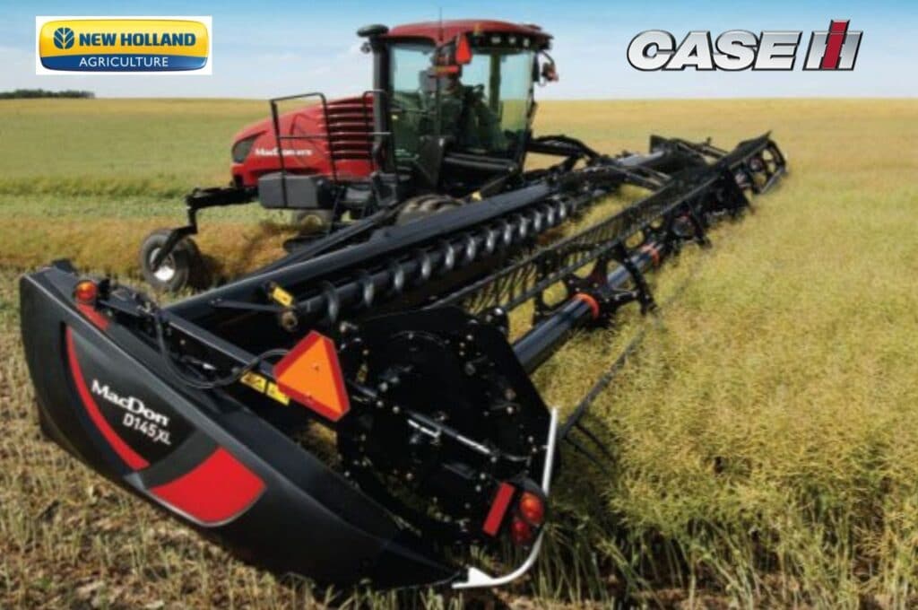 Case IH and New Holland partner with MacDon Industries - World Agritech