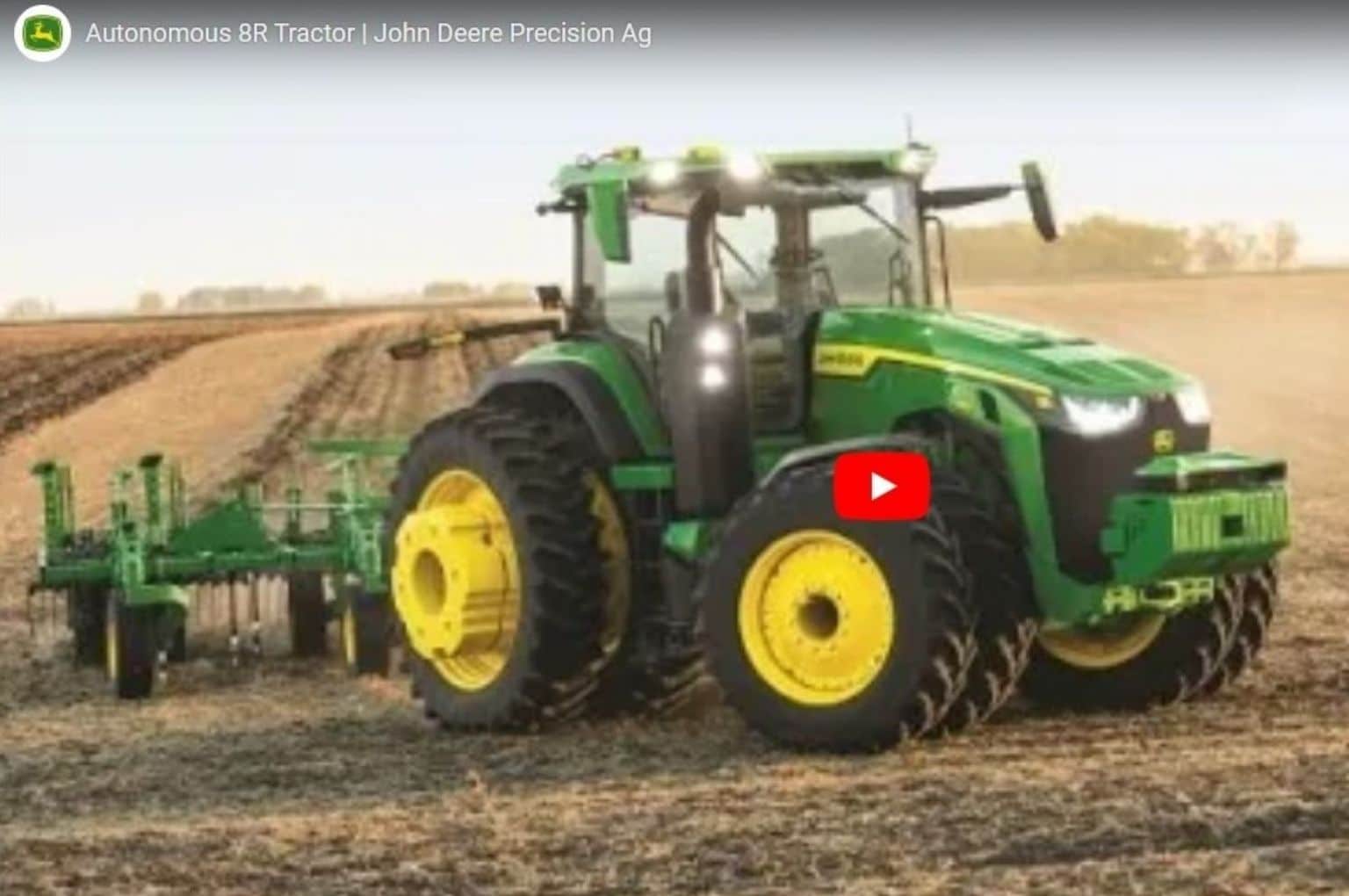 John Deere reveals fully autonomous tractor - World Agritech