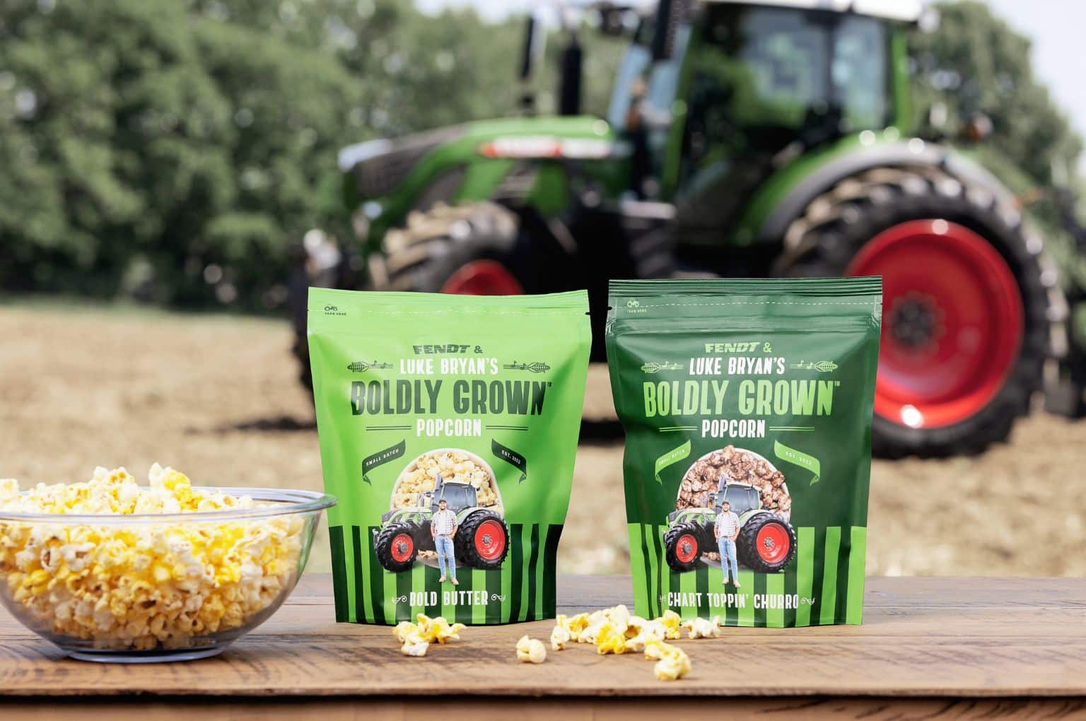 U.S. singer Luke Bryan markets Fendt popcorn - World Agritech