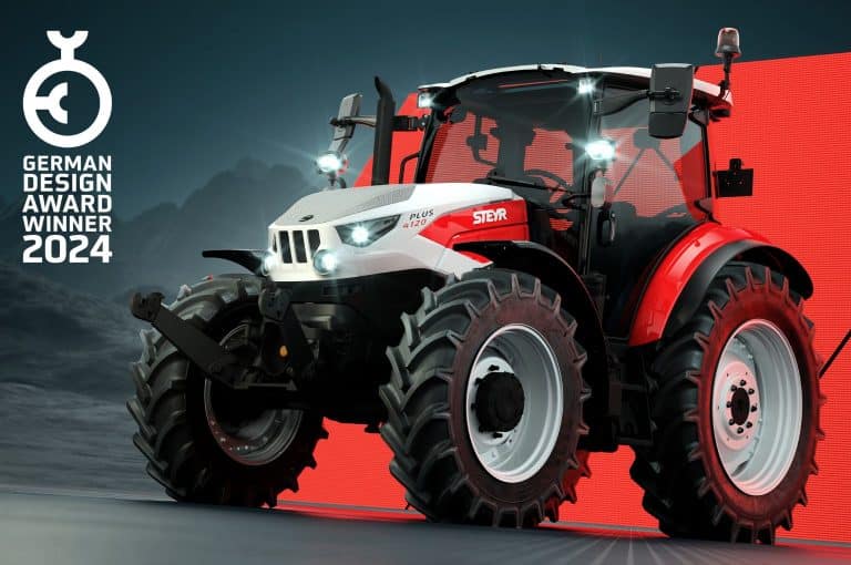 Steyr wins German Design Award - World Agritech